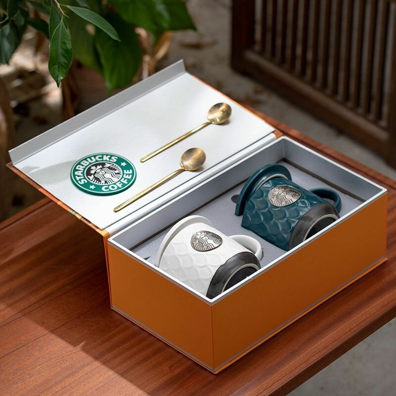 Starbucks Кружка, 700 мл, 2 шт Звездный клуб Керамическая чашка