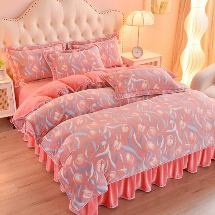 Комплект кровати из четырех предметов 2-х спальное 200х230 см, зимнее