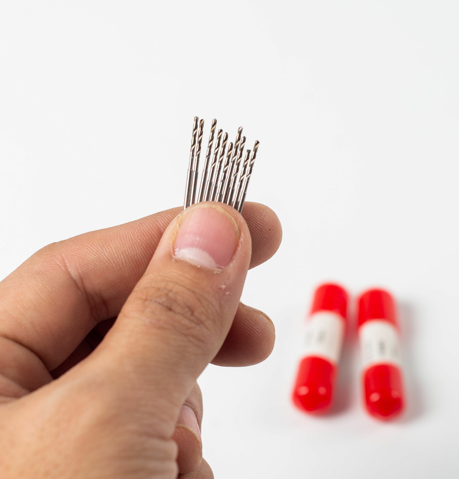 Сверло по металлу 1,0 мм Р6М5 с утолщённым хвостовиком ВИЗ , 10 шт