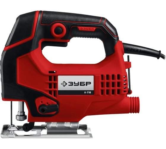 Лобзик ЗУБР Л-710 , 710Вт, 80мм, с подсветкой