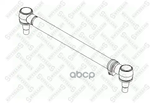 Тяга рулевая ! прод L=1070 d=40 изг-0 конус=30MAN F90 Stellox арт. 8435166SX