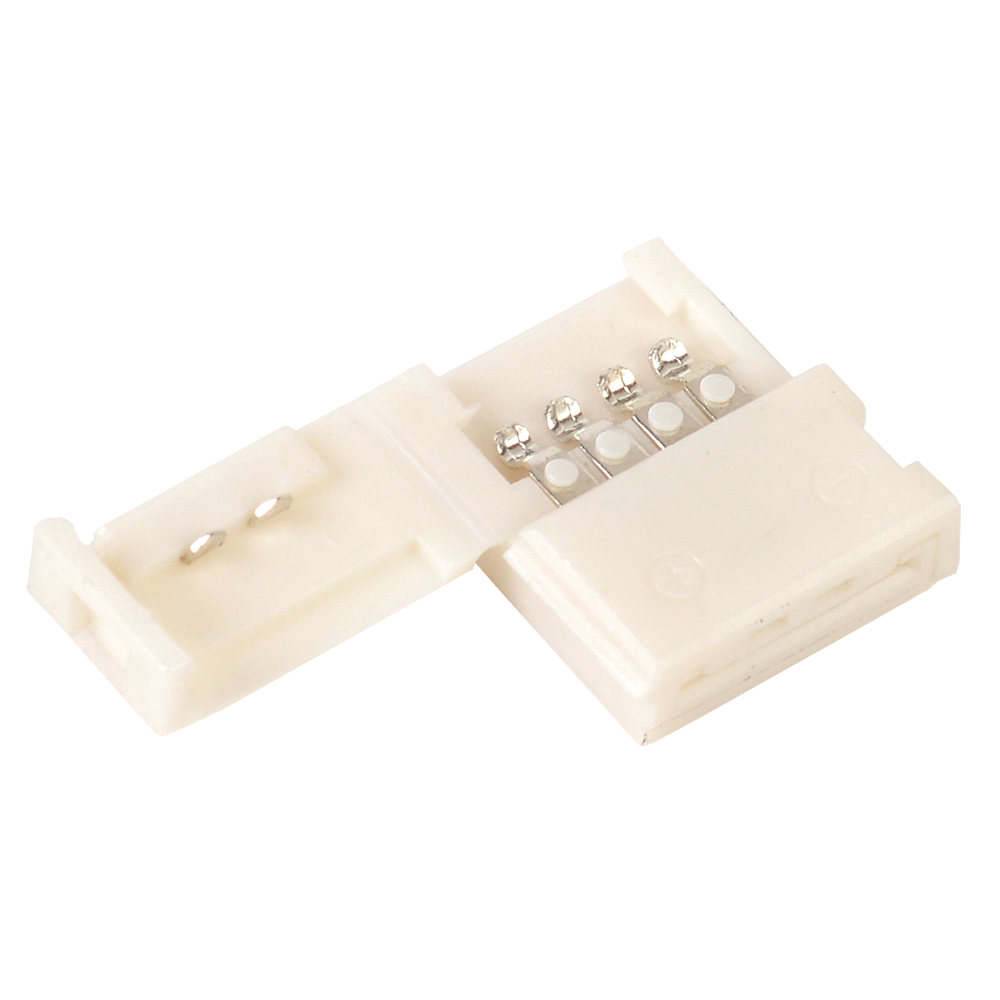 Коннектор 3шт RGB 10мм (разъем-разъем), IEK LSCON10-RGB-202-03 (1 шт.)