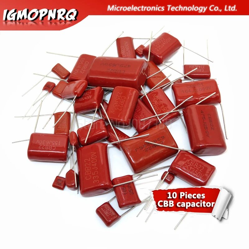 Конденсаторы полипропиленовые 630V225J P25, 10 шт.