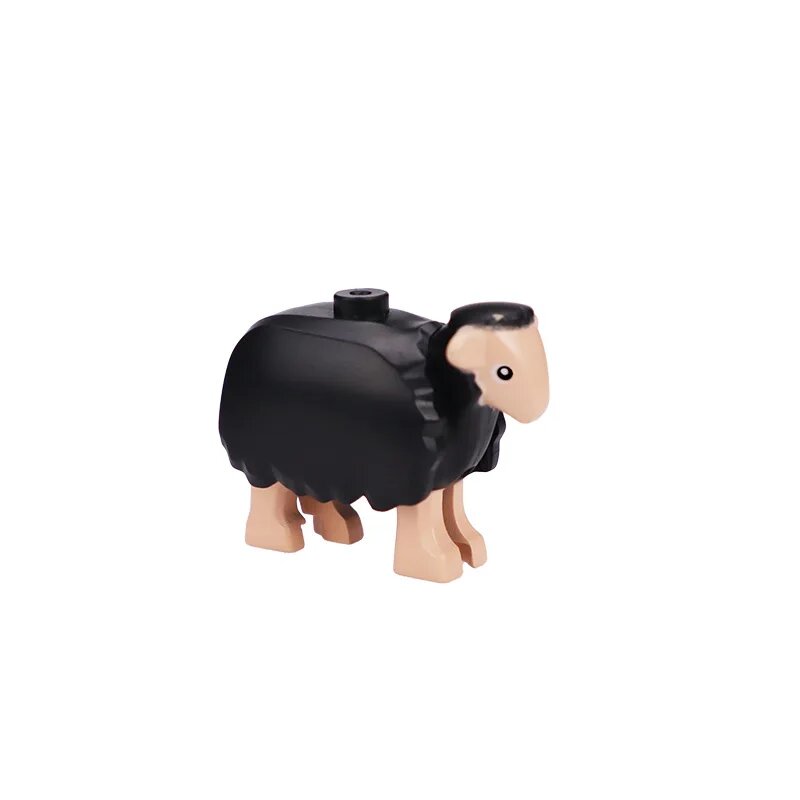 Конструктор BRICKPANDA Овечка, черный, B8-31-5