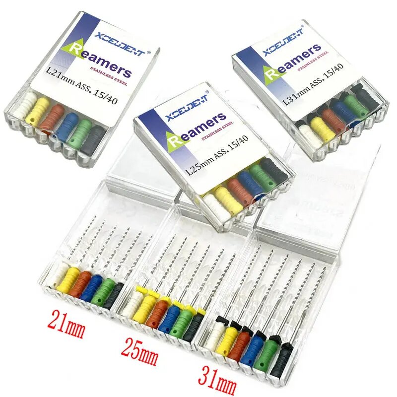 R-файлы Xceldent 31mm No.15-40 для корневых каналов