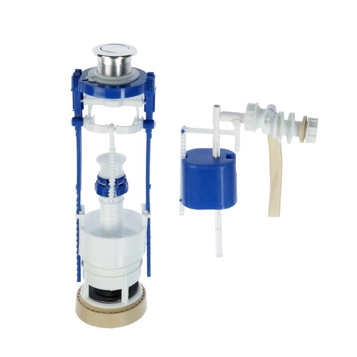 Арматура хром кнопочная AC 16M РБМ