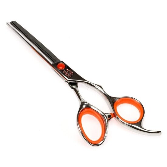 Парикмахерские ножницы Tayo ORANGE TQ65540S филировочные (40 зубцов) эргономичные 5,5"