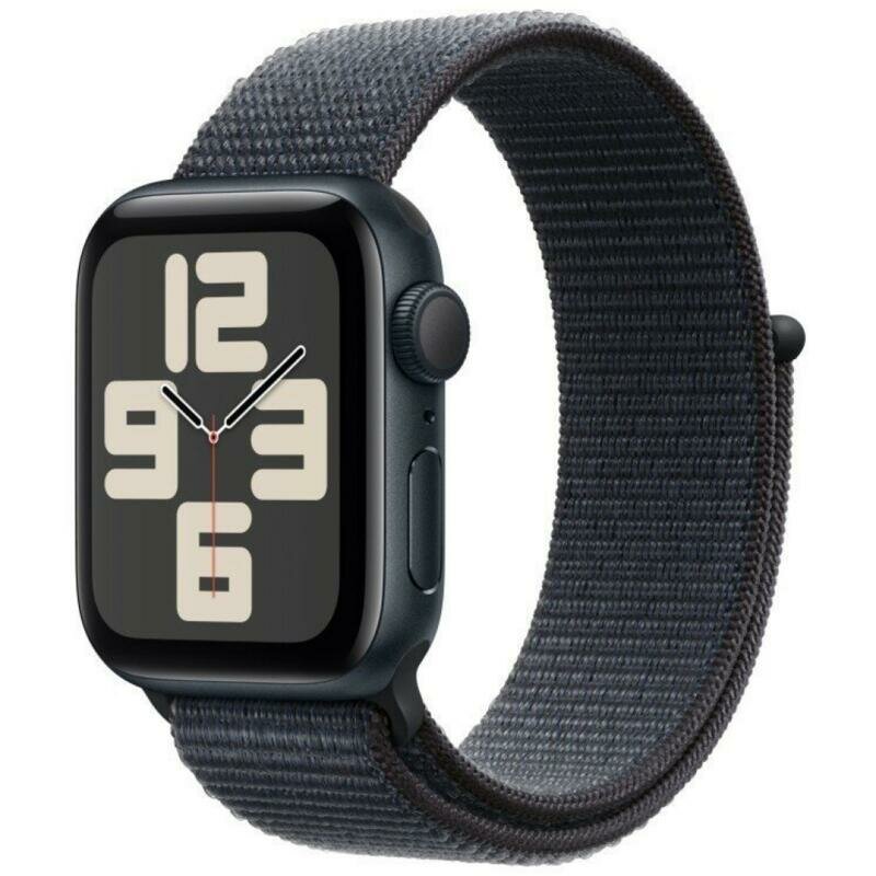 Умные часы Apple Watch Series SE 2024 44mm Aluminium Case, Midnight Sport Loop