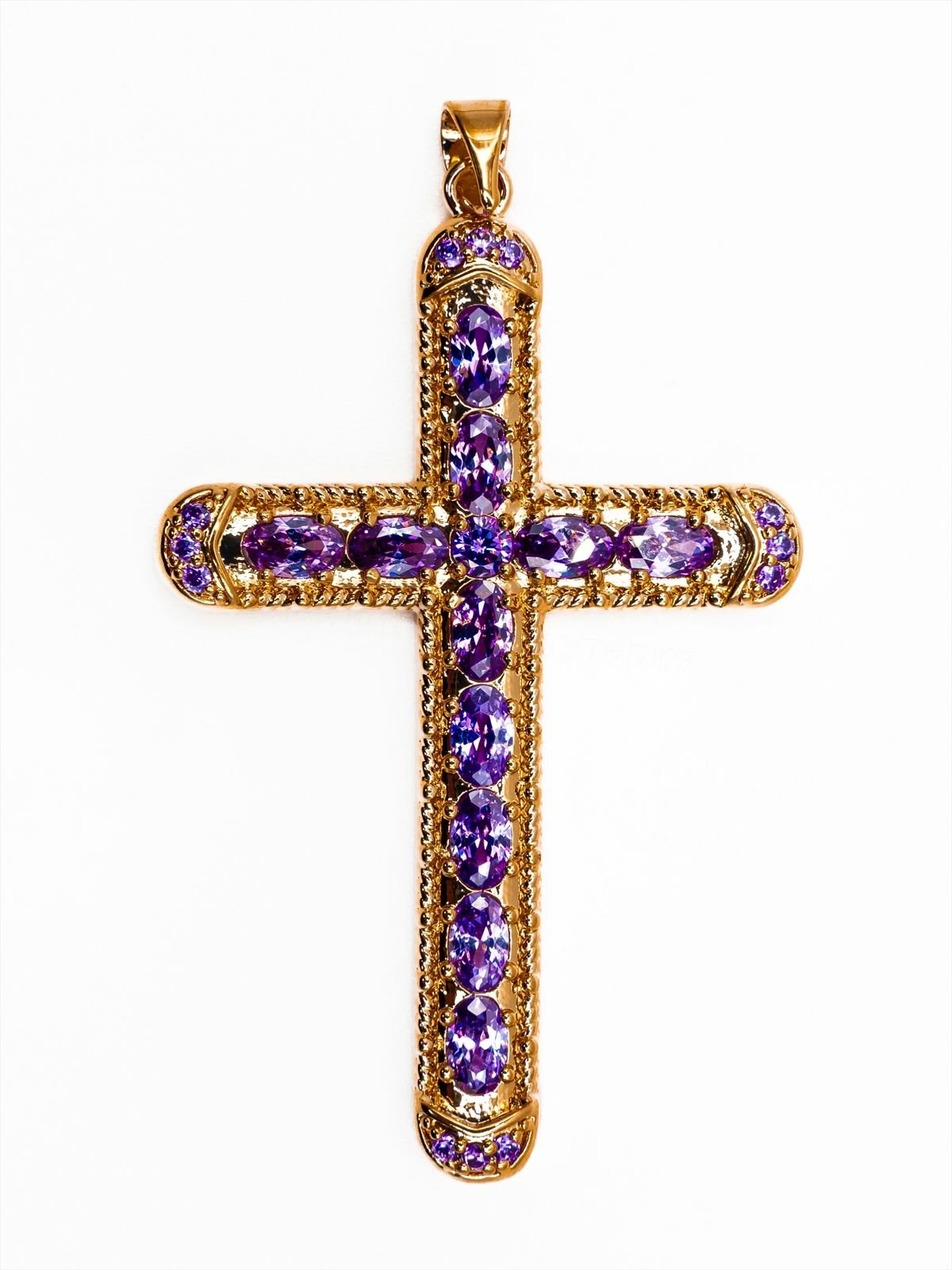 Подвеска, аметист синтетический