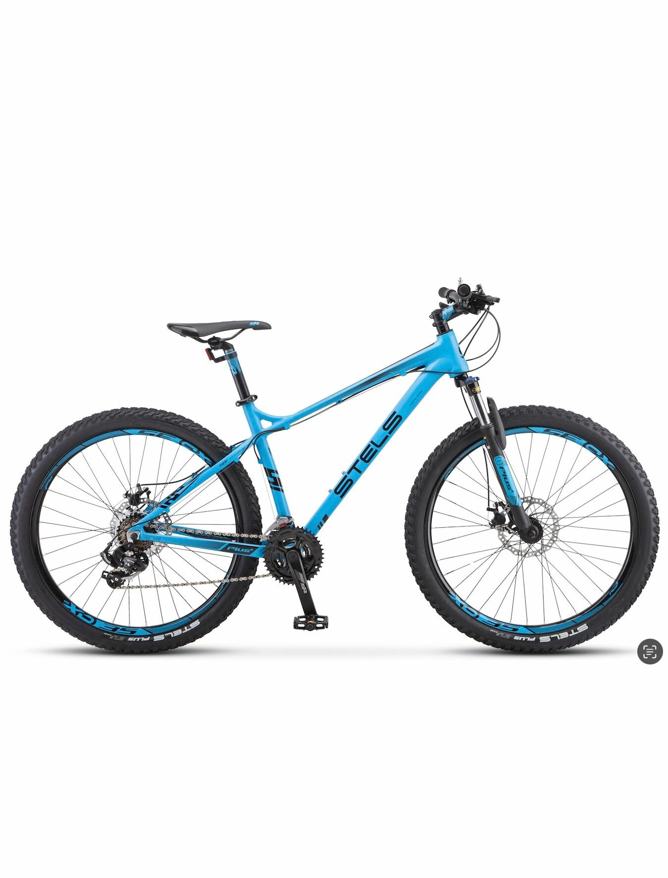 Велосипед MTB горный STELS, Adrenalin 27.5MD V010 (м), рама 20, колеса 27.5, 21 скор. Синий, на рост 175-185