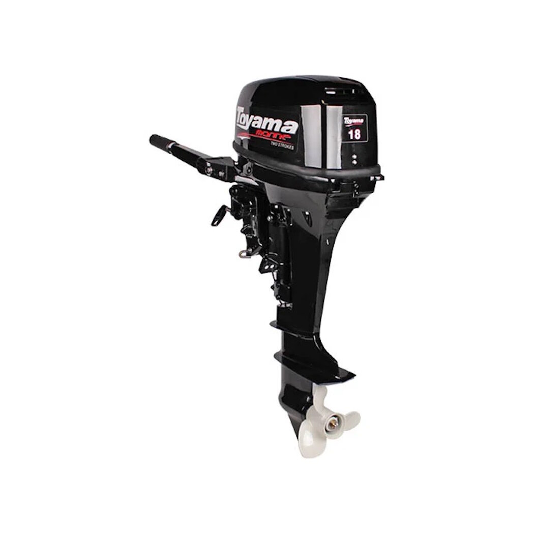 Мотор лодочный двухтактный мотор Toyama T18BMS 18 л. с, 13.2 кВт