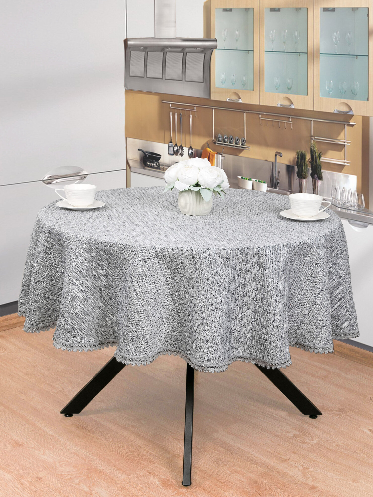 Скатерть гобеленовая круглая 180 диам, Tex Gal