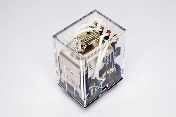 Реле электромагнитное OMRON MY4-02 DC24 4PDT Uобмотки 5A/220ВAC 5A/24ВDC,1 шт