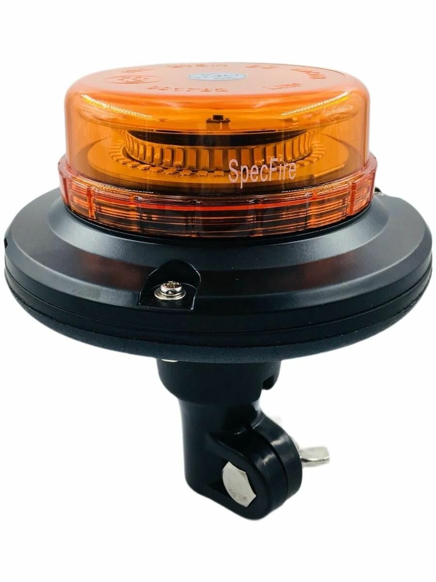 Маяк проблесковый SpecFire TAB-m, светодиодный, 10-30 вольт, желтый