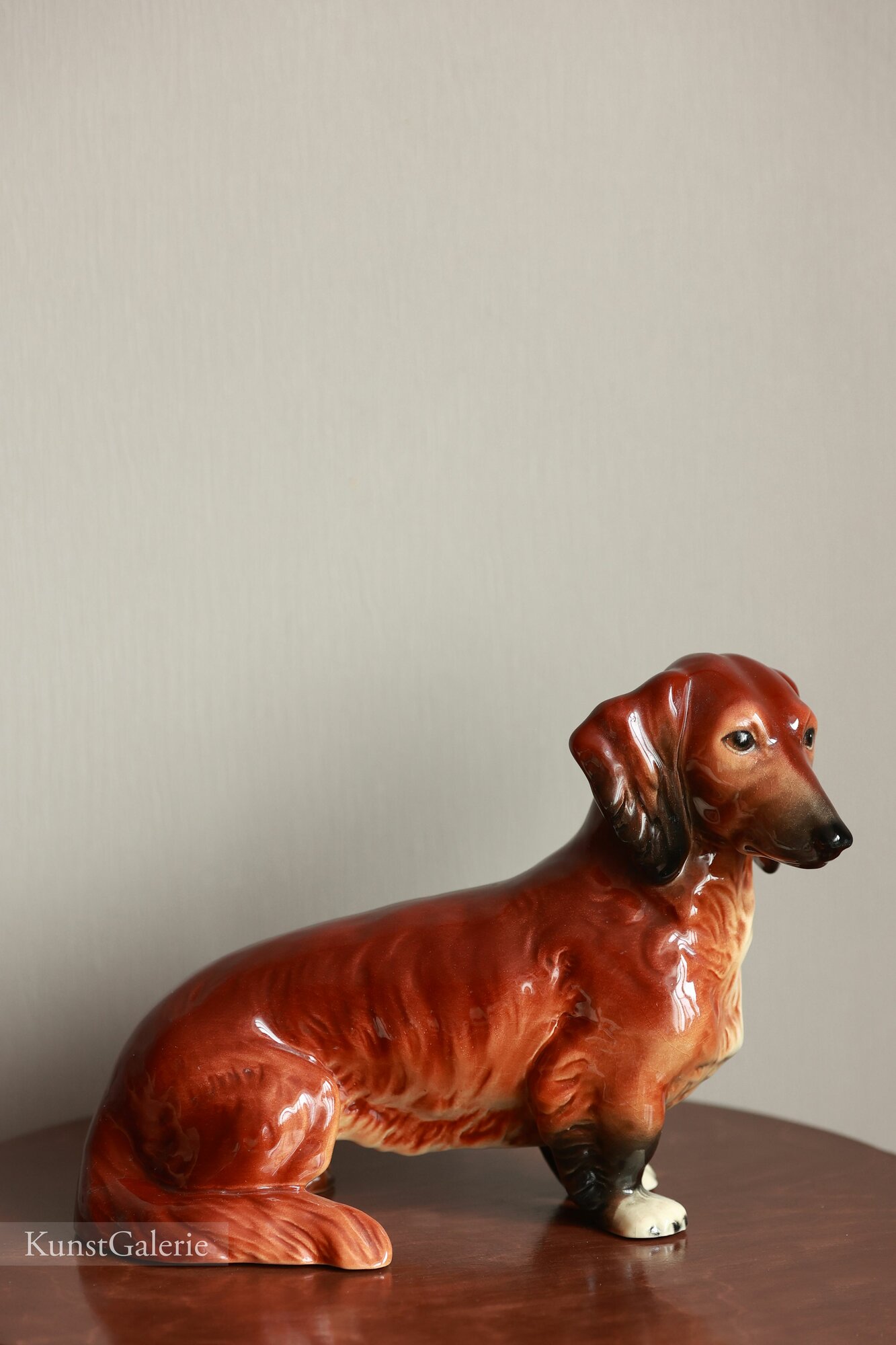 Фарфоровая статуэтка "Такса" - Goebel, Оригинал, Made in West Germany