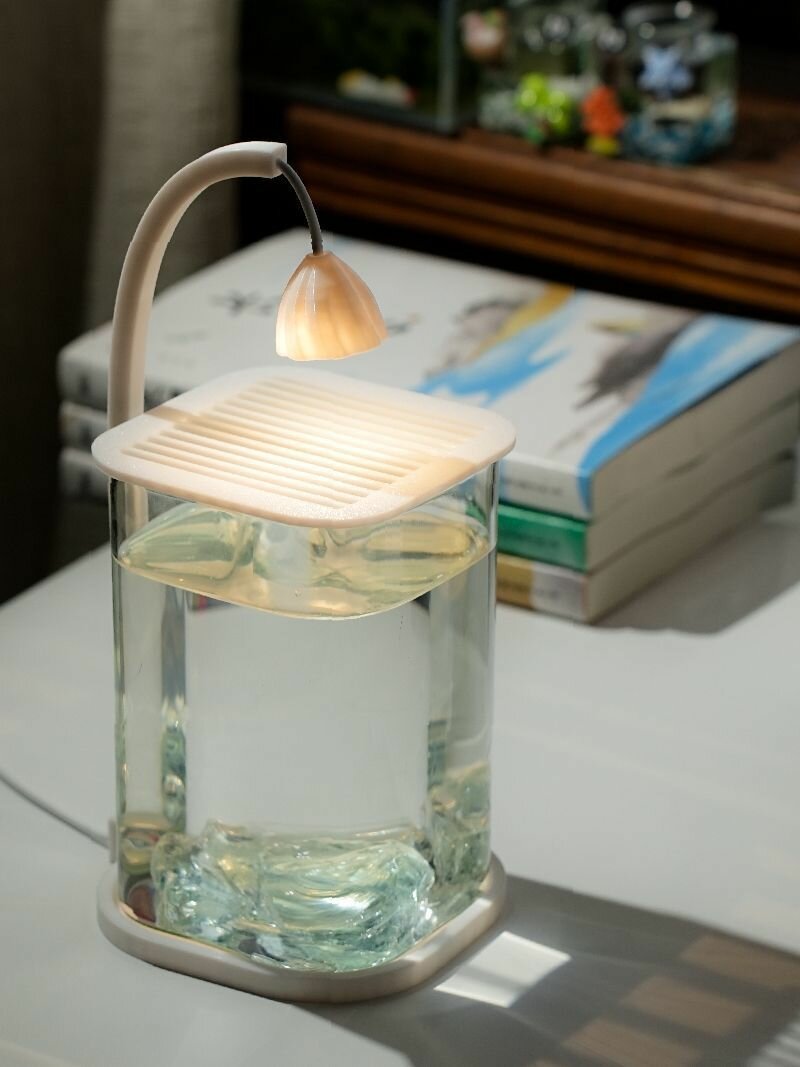 Аквариум Ультра-белый маленький Декоративные светильники 24.5*10cm