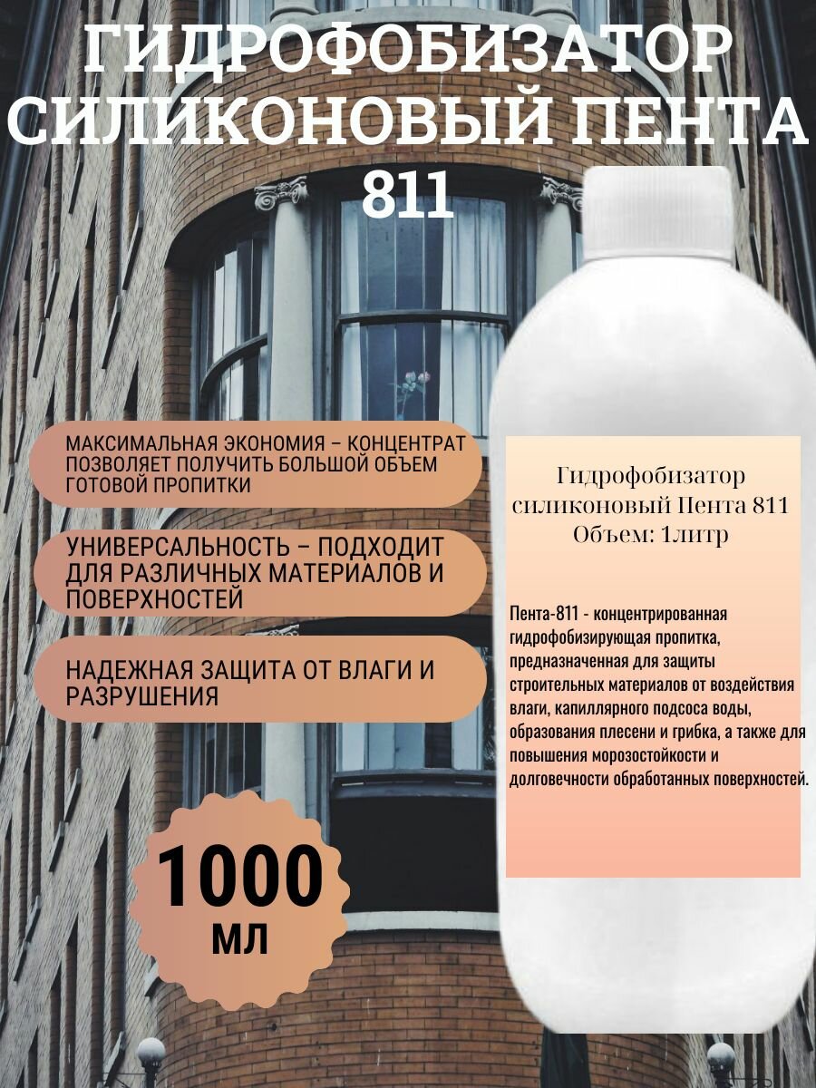 Гидрофобизатор силиконовый Пента 811