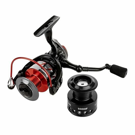 Катушка IKUMI 5000F 4+1 подшип + зап. шпуля (N-FSP-IK5000F-S) Nisus