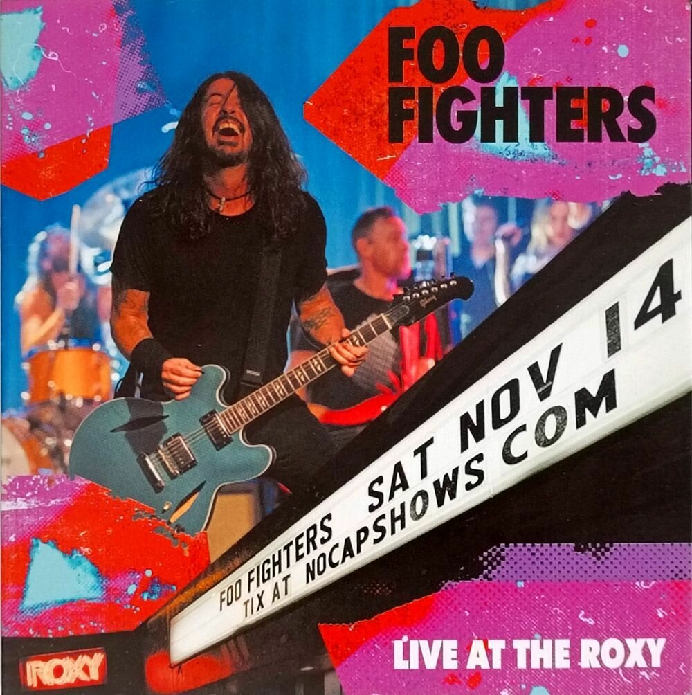 FOO FIGHTERS - LIVE AT THE ROXY Hollywood USA 2020 CD (аудио диск, Cardsleeve, концерт)