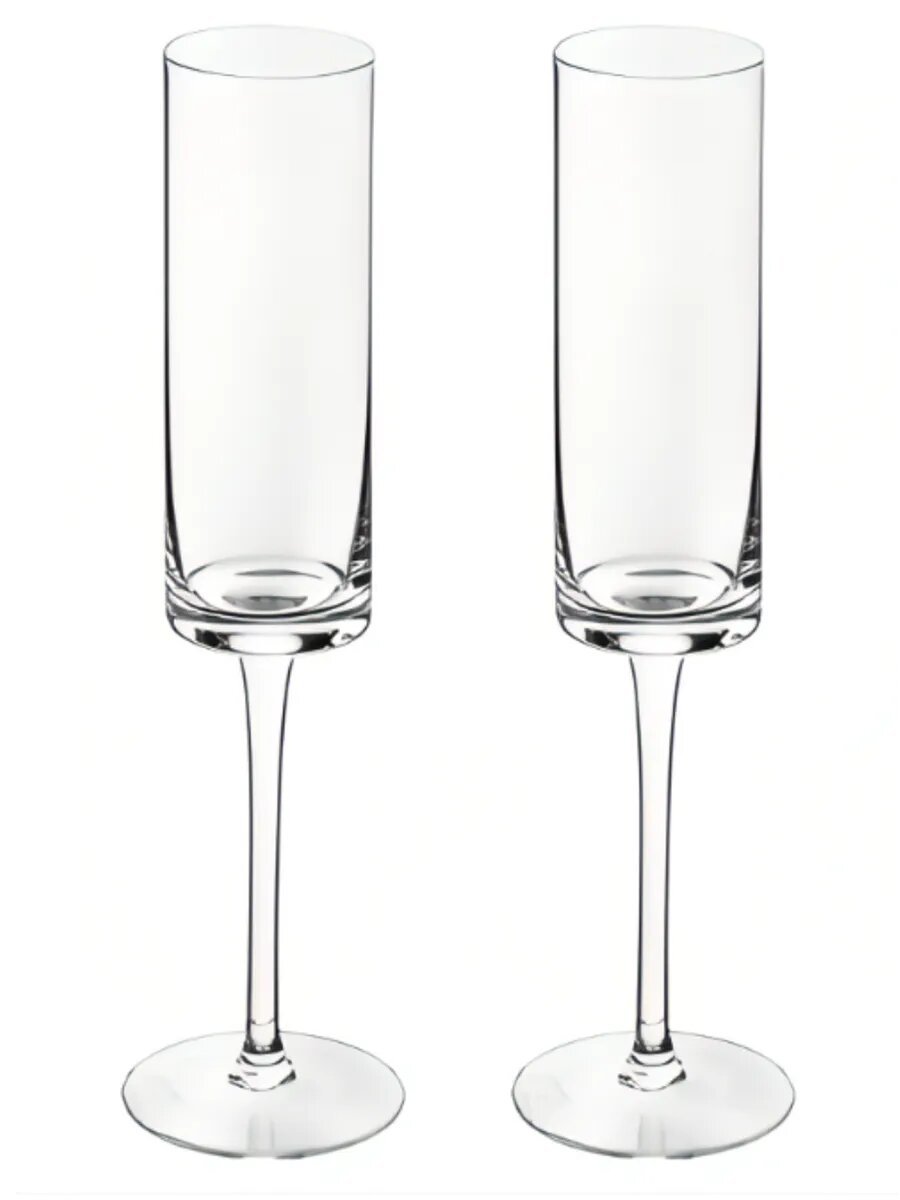 Набор бокалов для шампанского, 2 шт, 180 мл, серия Avila, PERFECTO LINEA (30-288201)