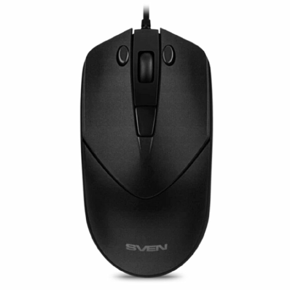 Sven Мышь RX - 95 чёрная кн. копировать - вставить. 5+1кл. 1000 - 4000 DPI, кор.