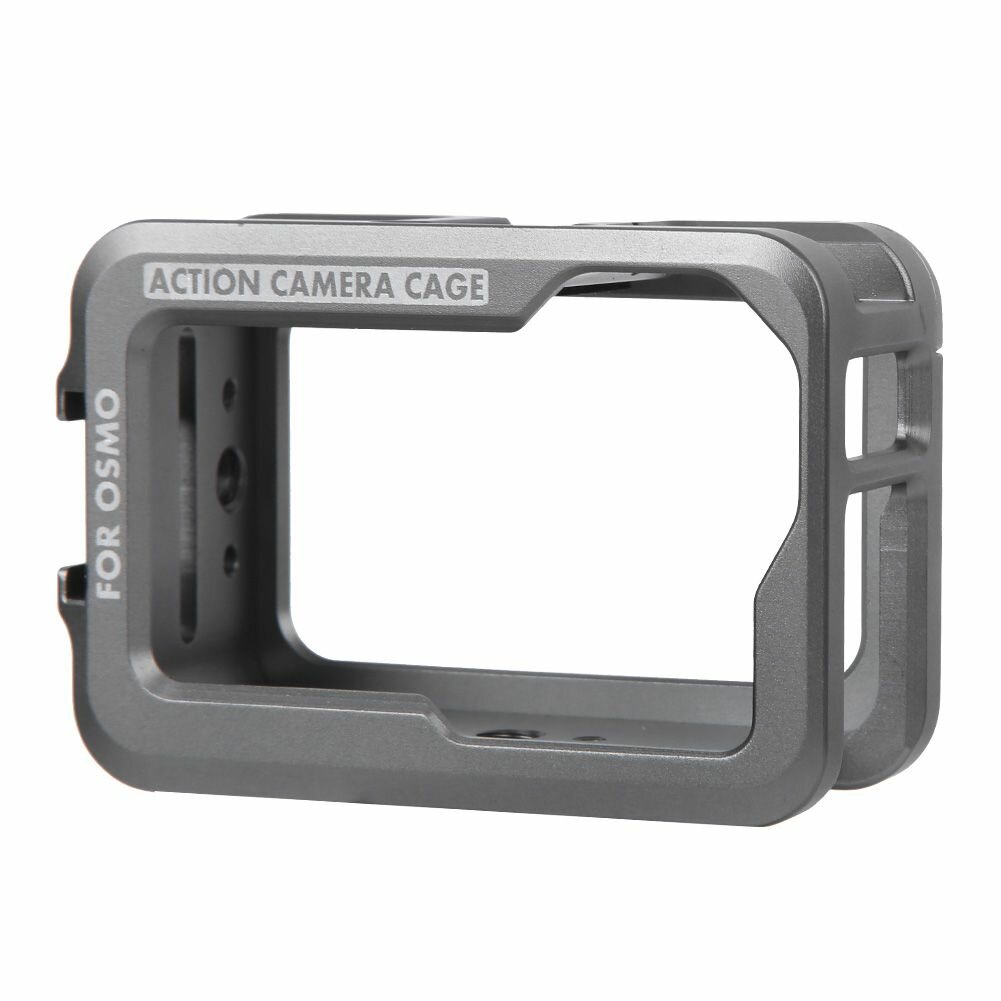 Защитный кожух с алюминиевым сплавом для экшн-камеры DJI Osmo Action, прочный каркас и возможность установки оборудования