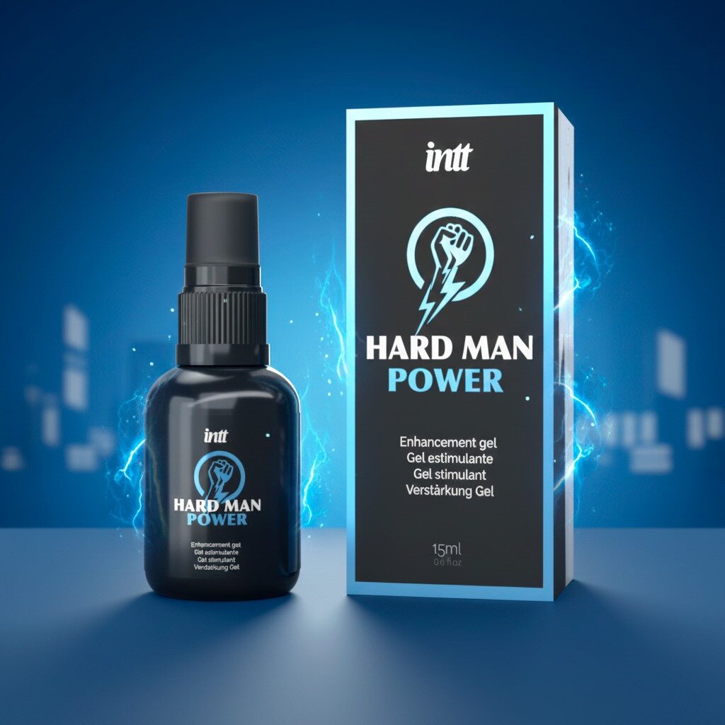 Гель-пролонгатор INNT Cosmetics Hard Man Power, с дозатором, для мужчин