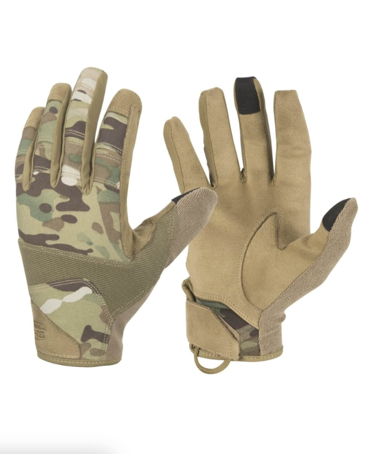 Перчатки тактические Helikon RANGE, цвет Multicam/Coyote A, L