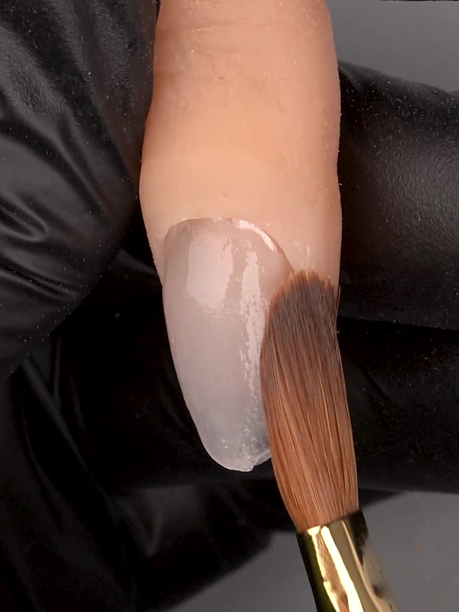 Nail Club professional Акриловая пудра для ногтей MODELLING Clear, 25 гр.