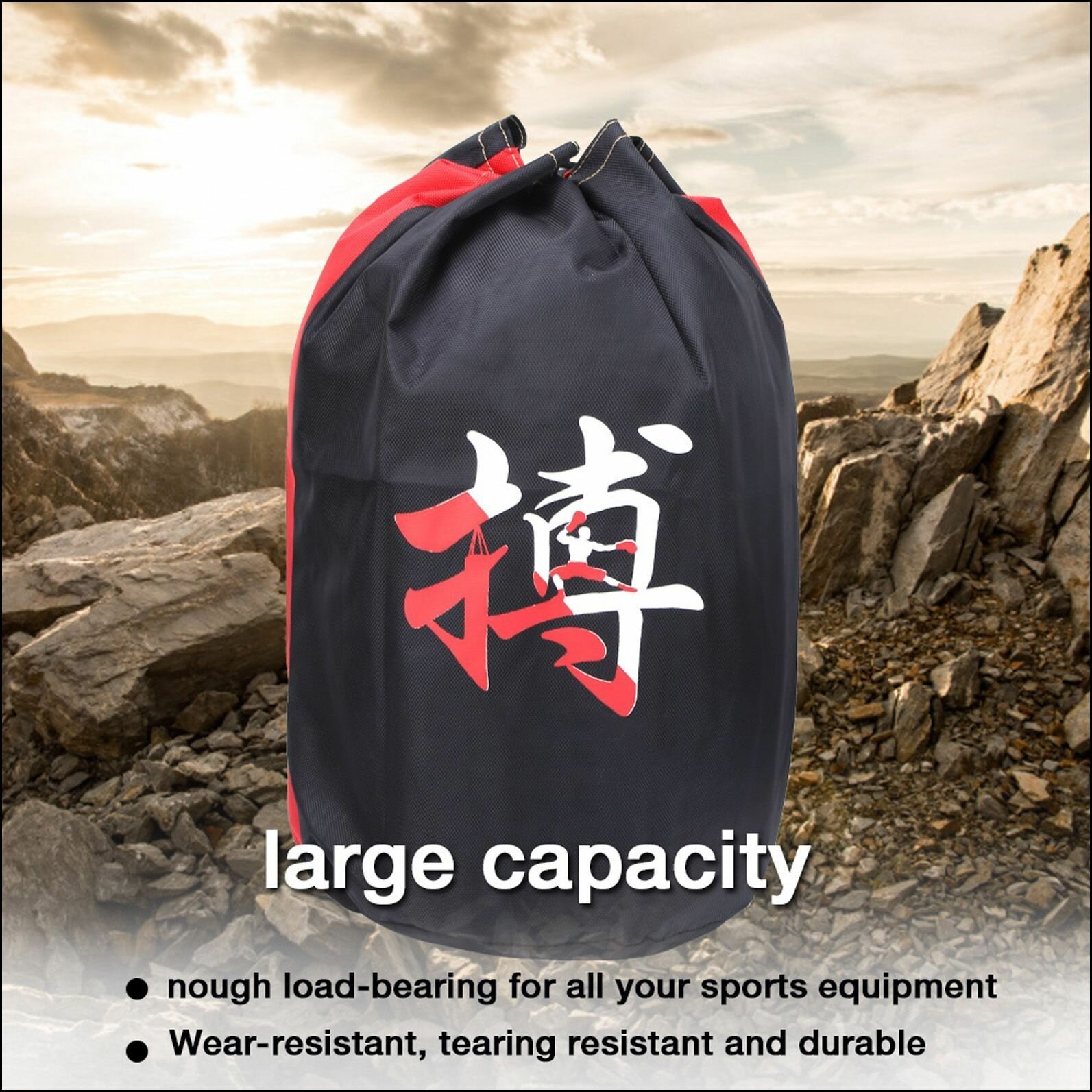 Сумка для хранения защитного снаряжения для тхэквондо с индивидуальным чехлом