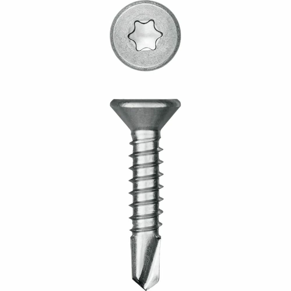 Нержавеющие саморезы KRAFTOOL DS-C с потайной головкой, 19x4.2 мм, 450 шт. 300932-42-019