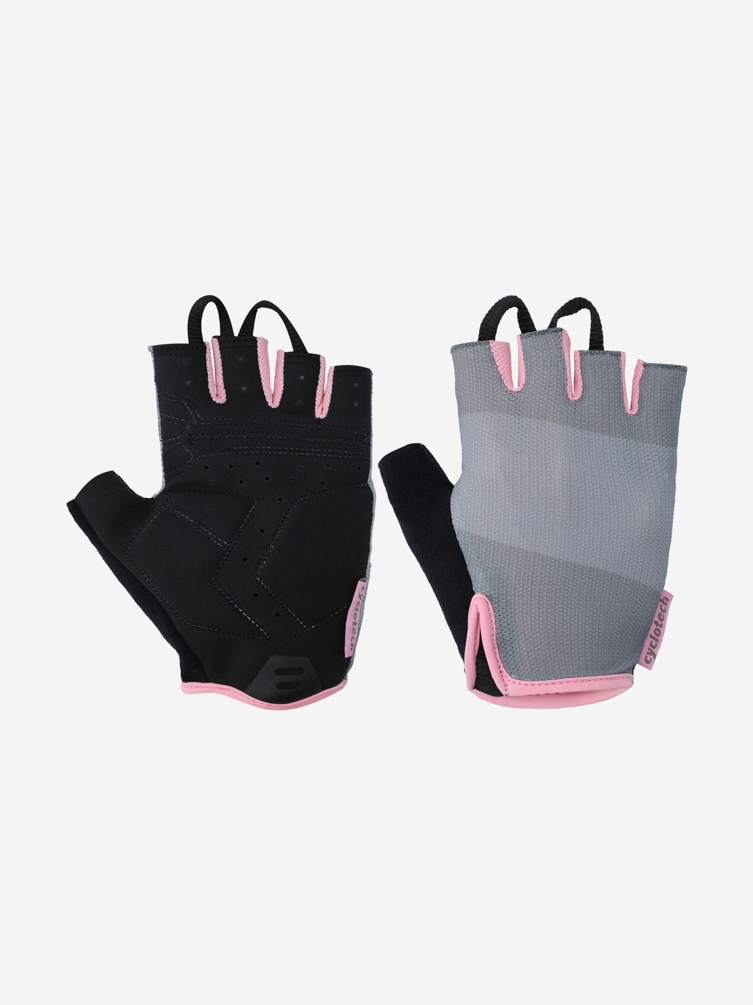 141736-BA M Велоперчатки взросл. Adult bike gloves черный/серый р. M