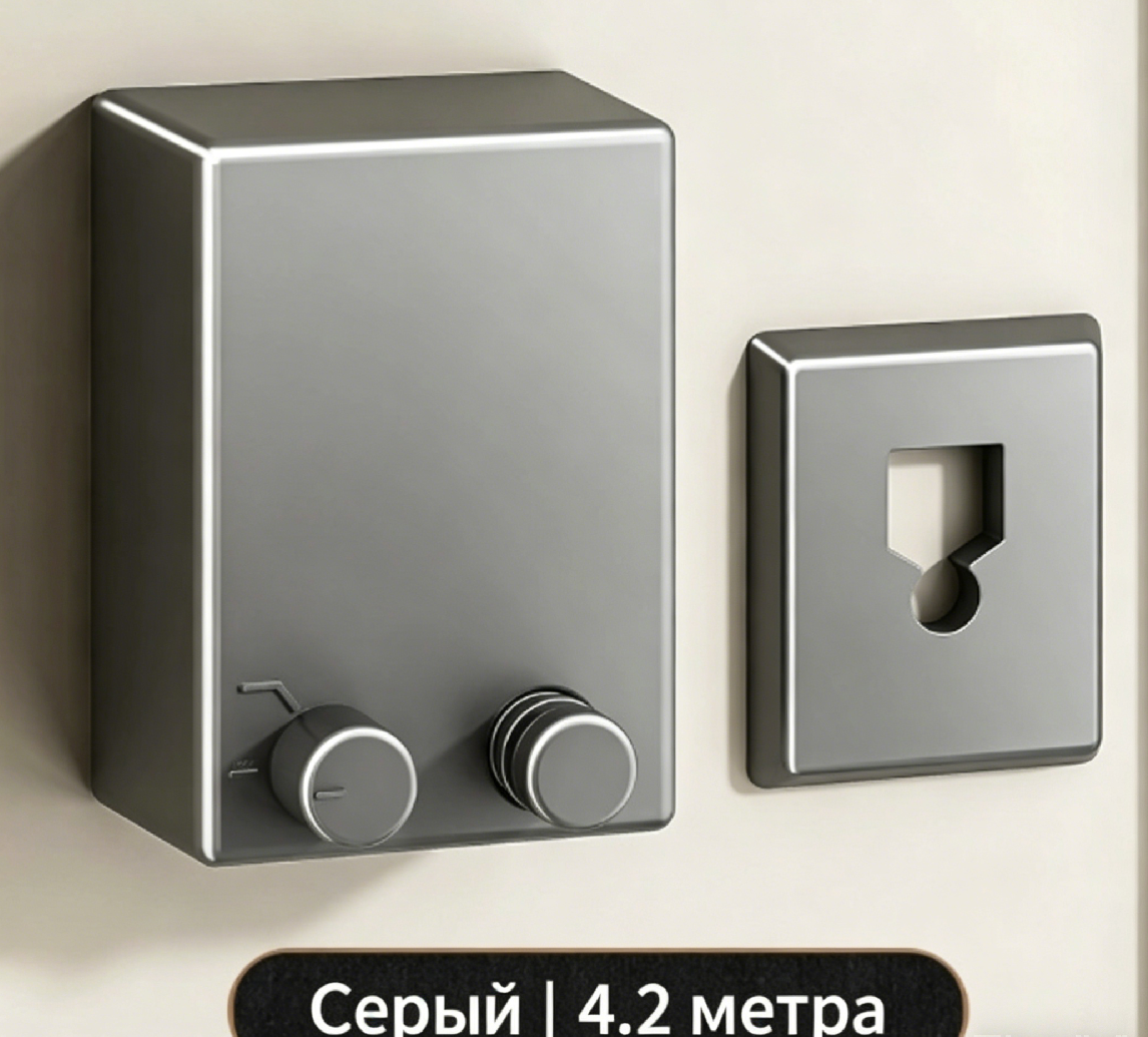 Складная бельевая веревка 4.2 м, серый цвет | Автоматическая настенная сушилка, Настенные выдвижные сушильные стеллажи