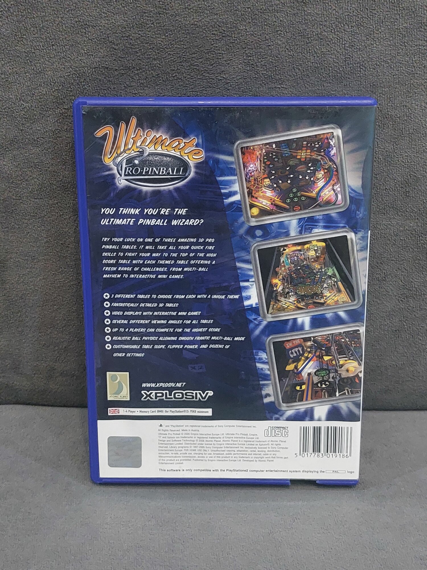 Видеоигра Ultimate Pro-Pinball PS2 — фото 1