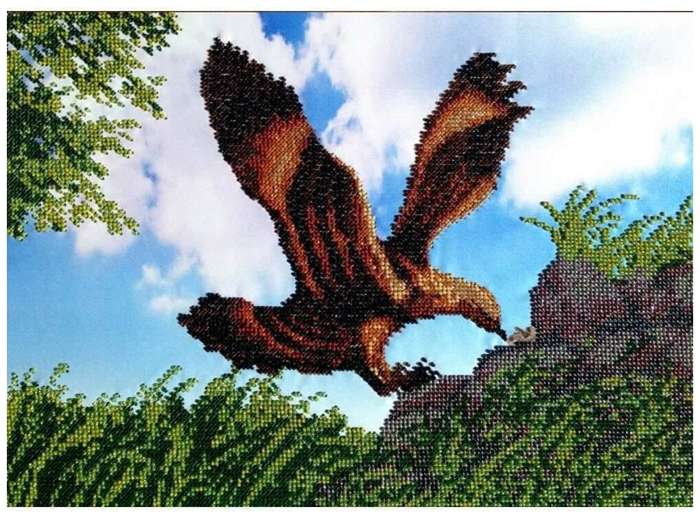 Набор для вышивания бисером FeDi "Орел"