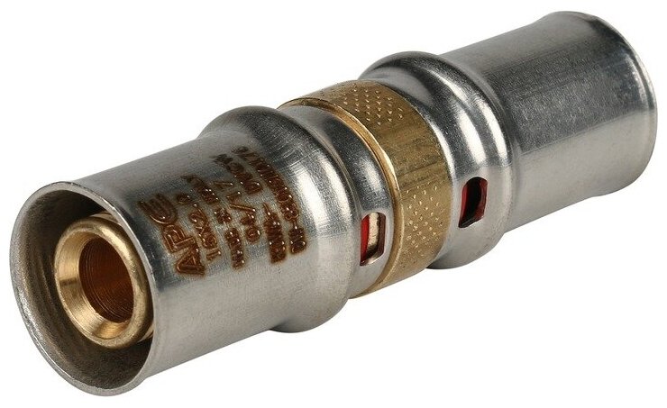 Муфта STOUT - 16 (прессовая, для металлопластиковых труб)