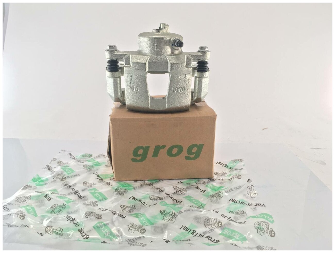 Суппорт передний левый (в сборе) CHEVROLET/DAEWOO/RAVON Lacetti Шевроле Дэу Равон Лачетти 96549788