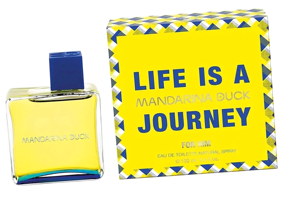 Мужская туалетная вода Mandarina Duck Life Is A Journey For Him объём 100 мл - Мандарина Дак Джорни