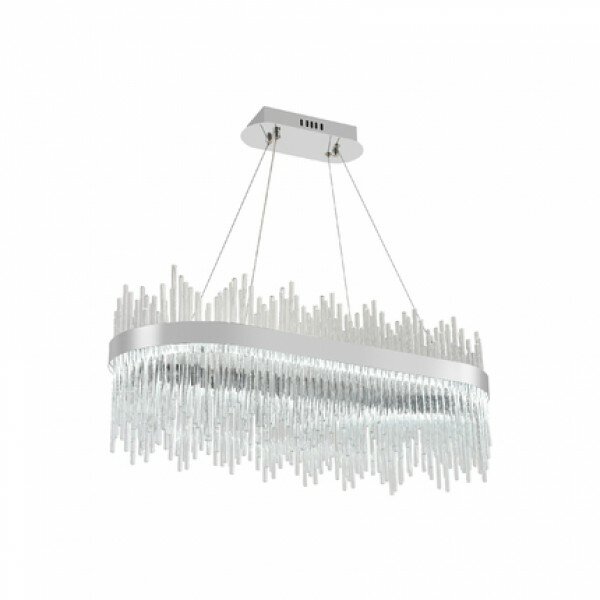 Подвесная люстра Natali Kovaltseva LED LAMPS 81265 120 Вт 3300/4300/7000K Хром