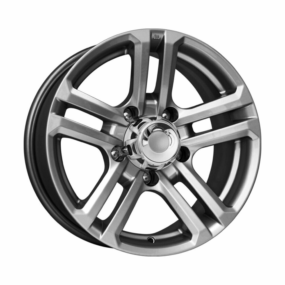 Диски легковые литые 7.0*16 5*139.7 et5 h98.0 КиК Палладика Дарк платинум(цвет)