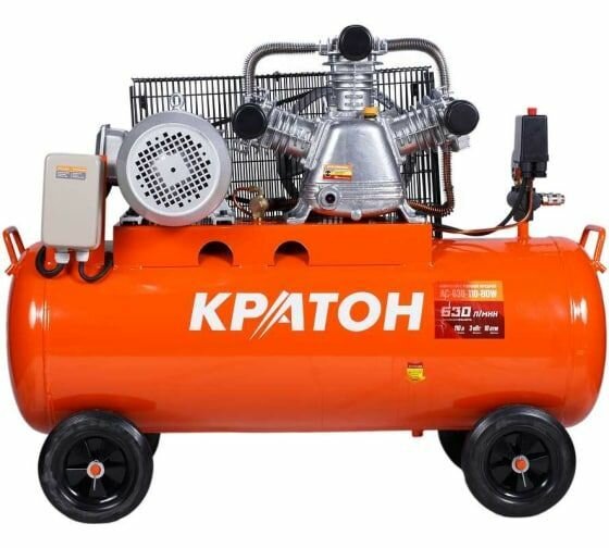 Компрессор с ременной передачей Кратон AC-630-110-BDW/ Гарантия 5 лет