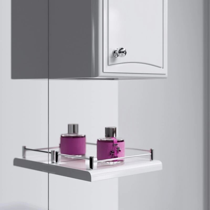 Тумба под раковину Aqwella Barcelona 65 2 ящика, две дверцы и бель