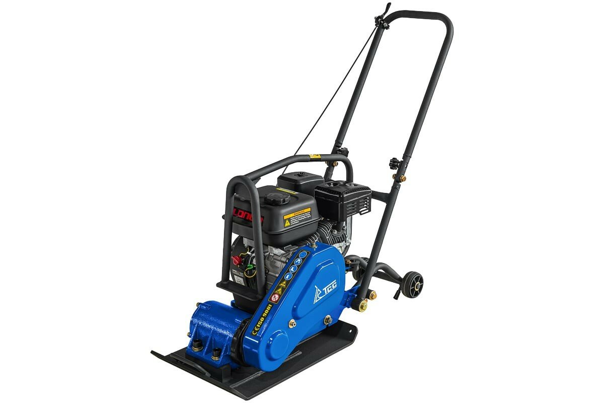 Виброплита ТСС WP-60L, 60 кг, с бензиновым двигателем Loncin G200F