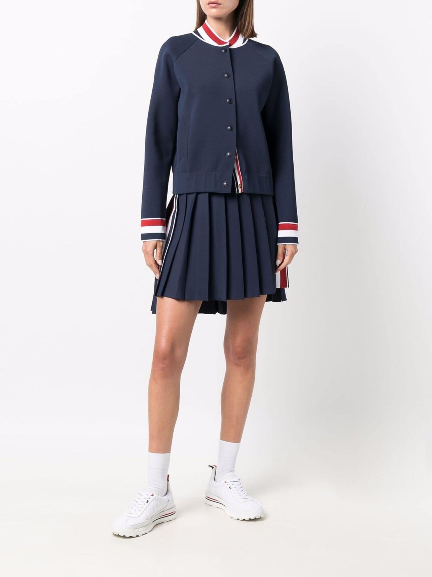 Юбка THOM BROWNE RWB, размер 40, blue — фото 1