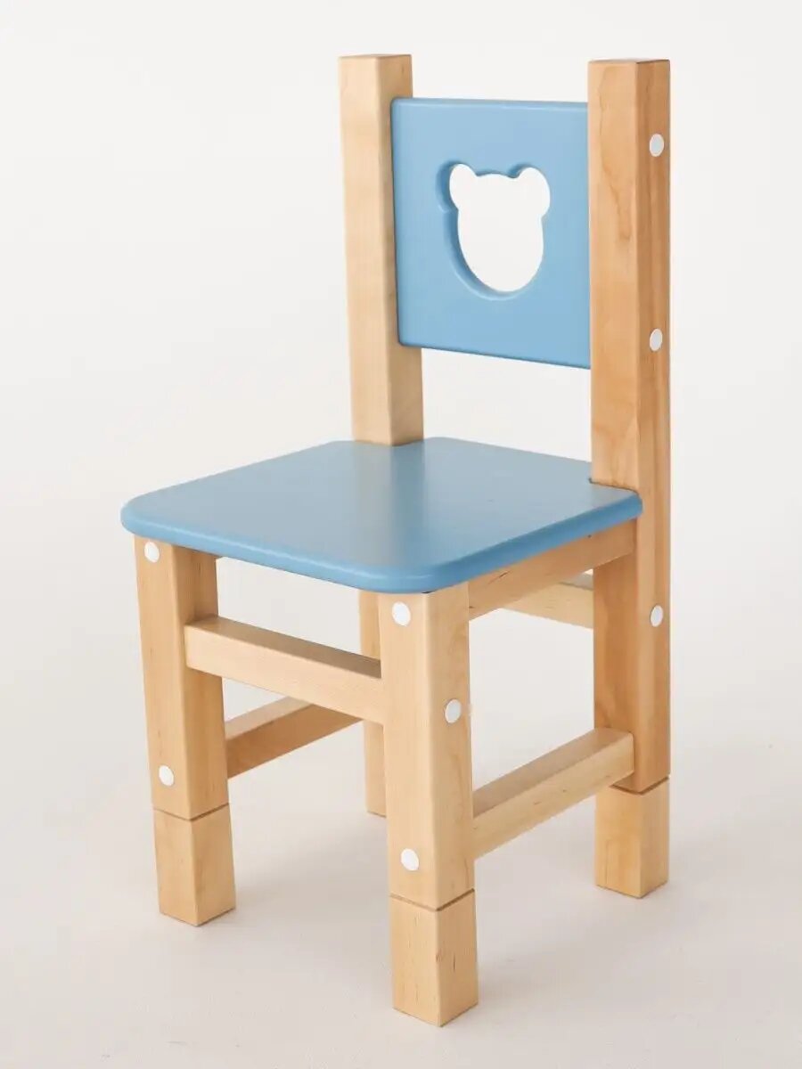 Растущий стул для детей детский стульчик деревянный от года SIMBA