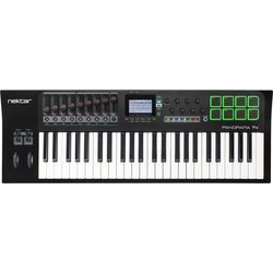Nektar panorama t4 usb midi daw контроллер, 49 клавиш, 8 пэдов с датчиком силы нажатия