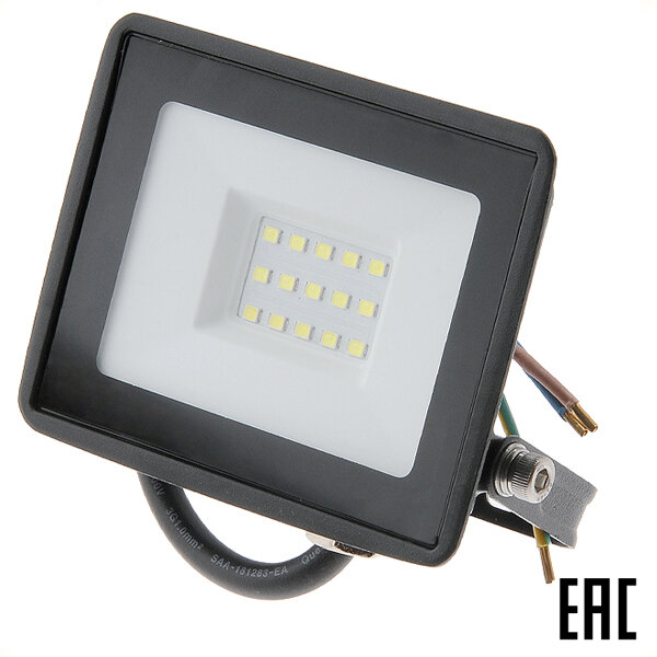 Прожектор светодиодный ЭРА LPR-021-0-65K-020 220В 20Вт 1600 Лм 6500К IP65 Б0043558 (7 шт. в наборе)