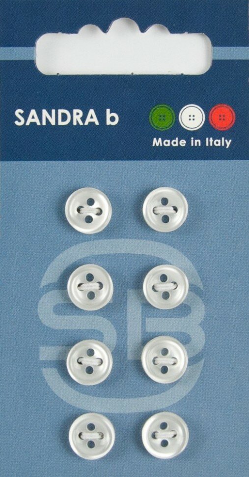 #CARD001 Пуговицы Sandra 8 шт