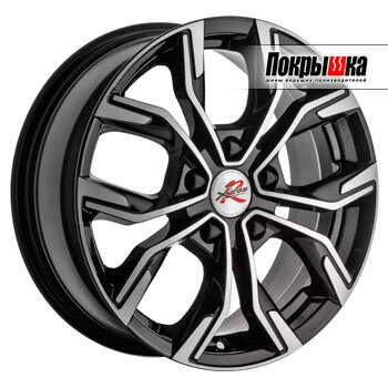 Диски литые X`trike RST R106 (BKFP) 6.5х16/5х108 D63.4 ET50.0