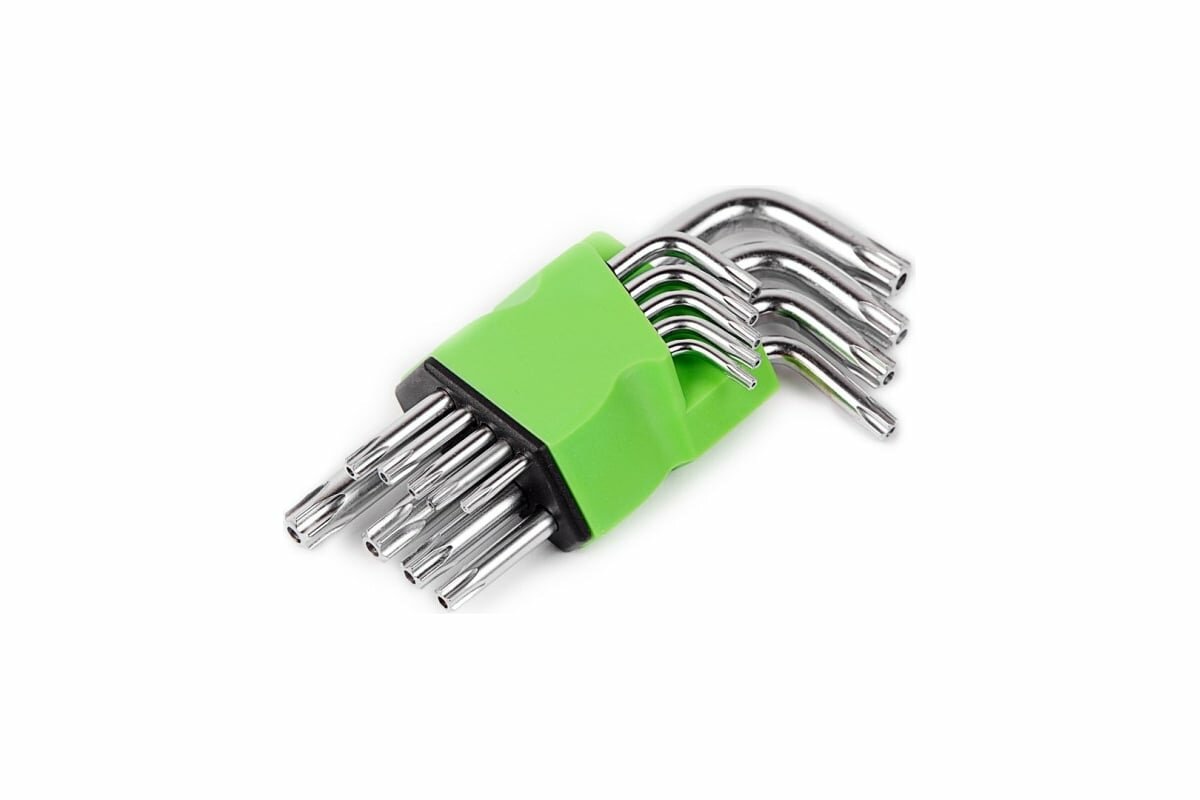 Помощник Набор ключей torx г-образных, 9 предметов (т10,15,20,25,27,30,40,45,50), в блистере P010K(49988)